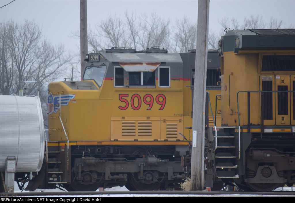 UP Engine 5099, Des Moines IA